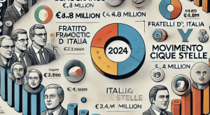 I partiti che hanno preso più soldi con il 2x1000, ecco la classifica