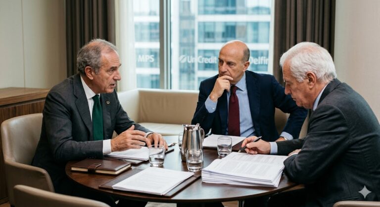 Quota Delfin in MPS venduta a Unicredit? Plusvalenze Del Vecchio